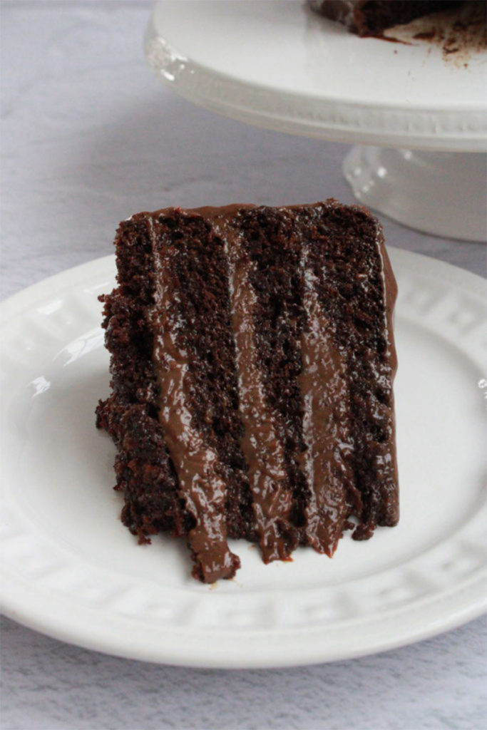 Grandma's Fudge cake - Postres Diana Carrion