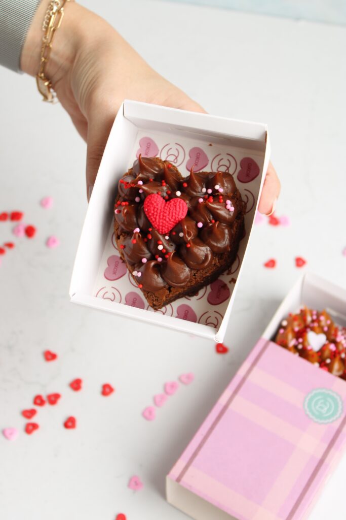 Box Corazón de Negrito - Postres Diana Carrion